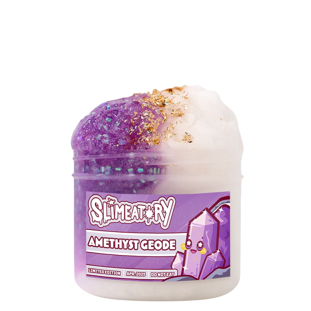 Amethyst Geode 8oz – Slimeatory