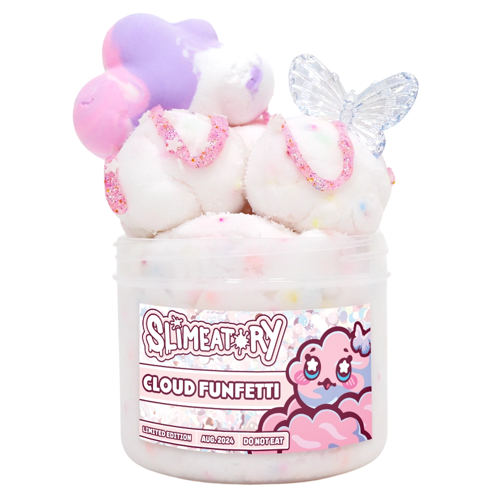 Cloud Funfetti 8oz DIY Clay Kit – Slimeatory