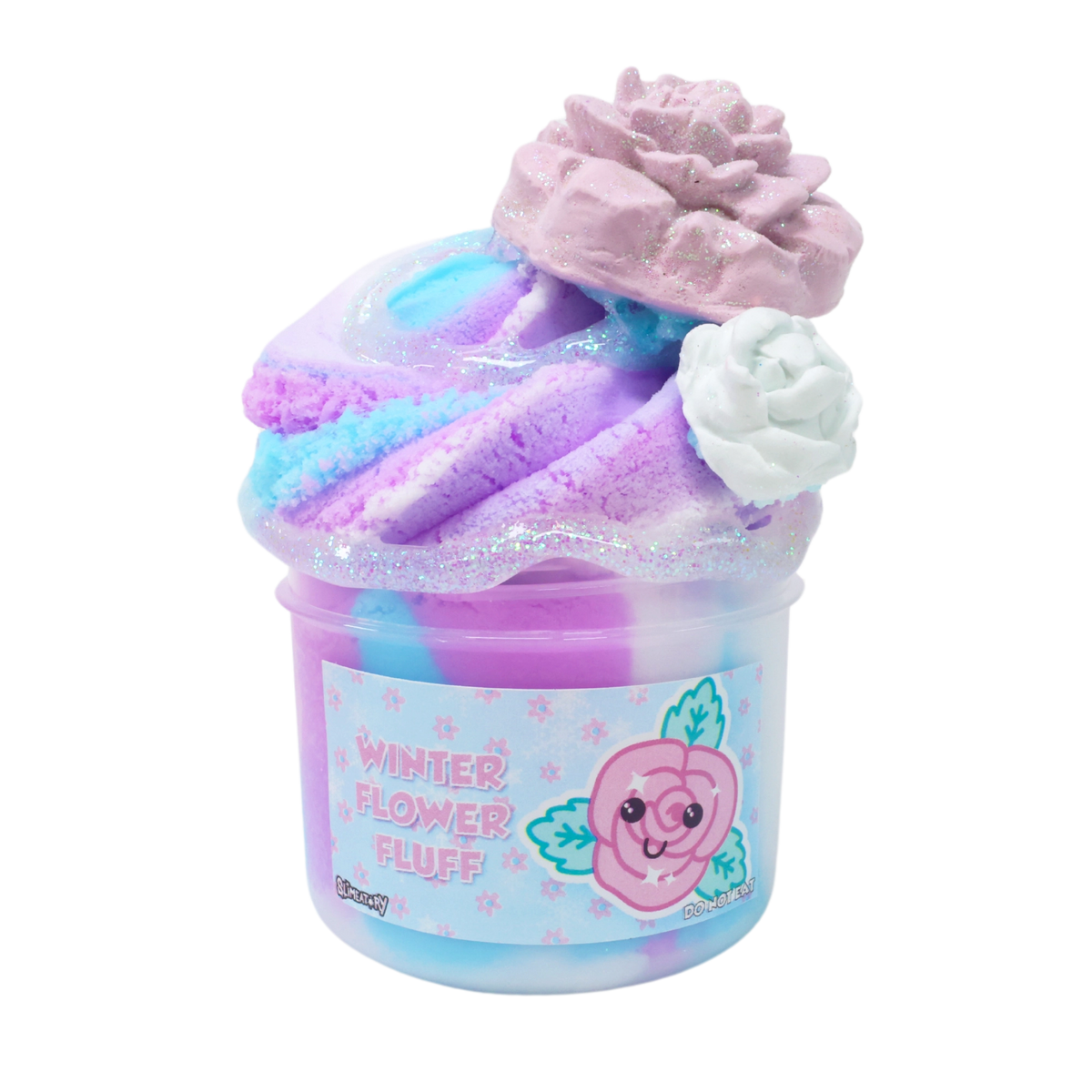 Winter Flower Fluff 8oz Cloud Fluff – Slimeatory
