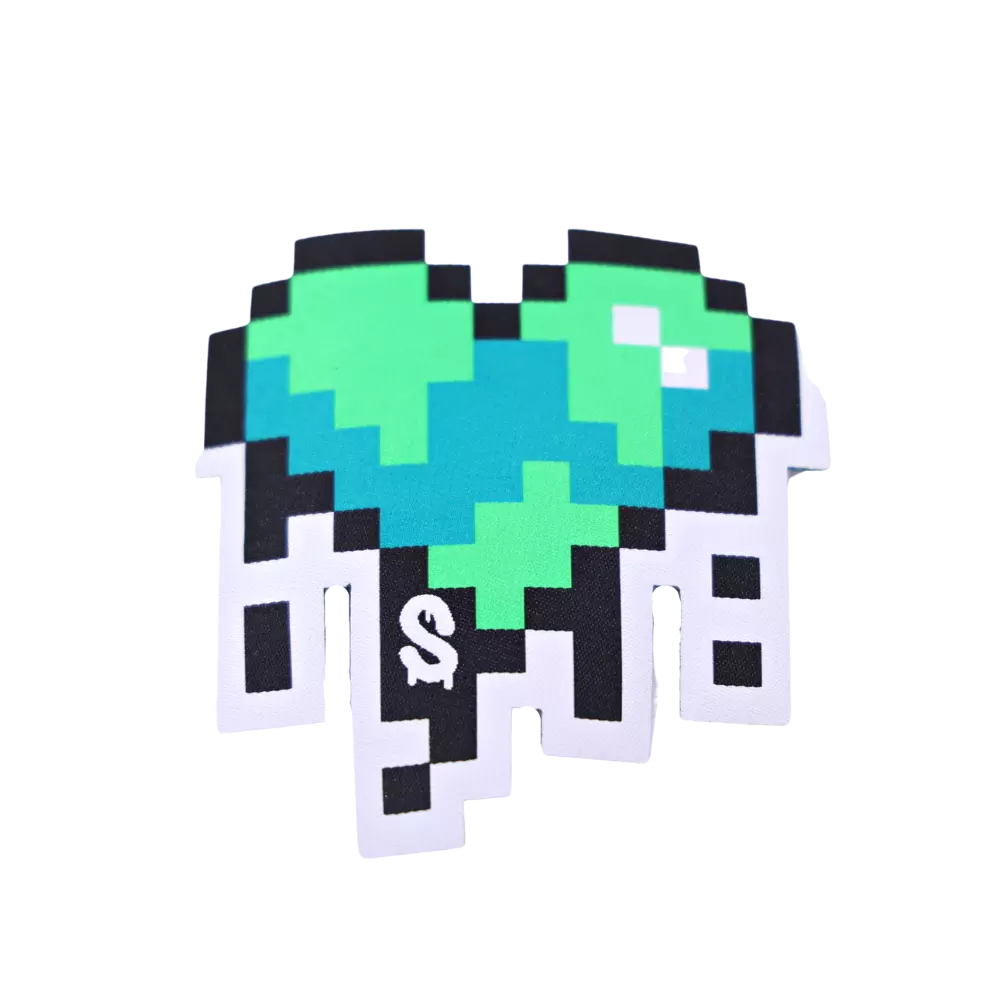 Slimeatory Pixel Slime Heart Patch