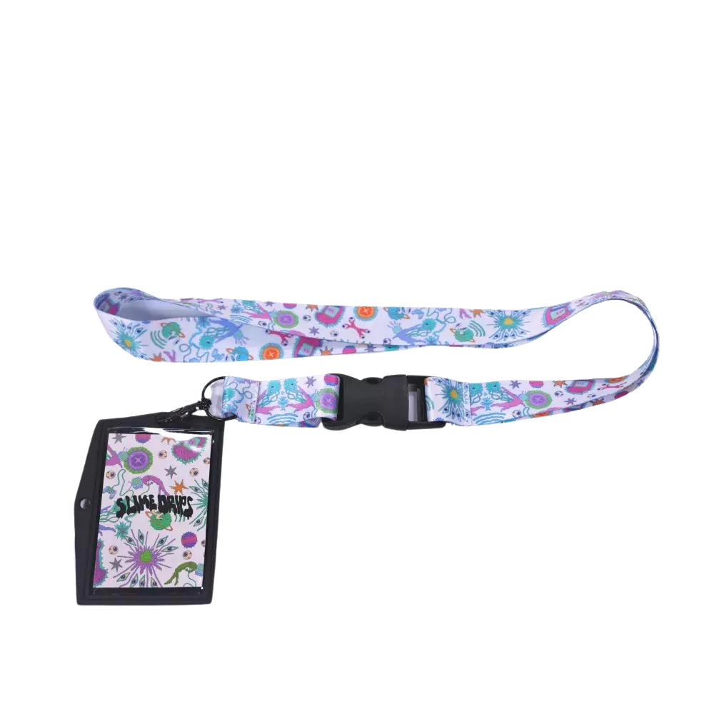 Slime Drips Trip White Lanyard – Slimeatory