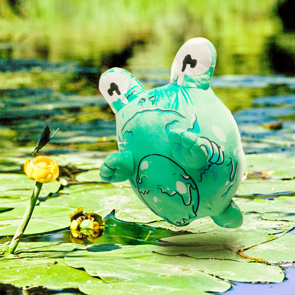 Slime Drips Froug the Frog Plush – Slimeatory