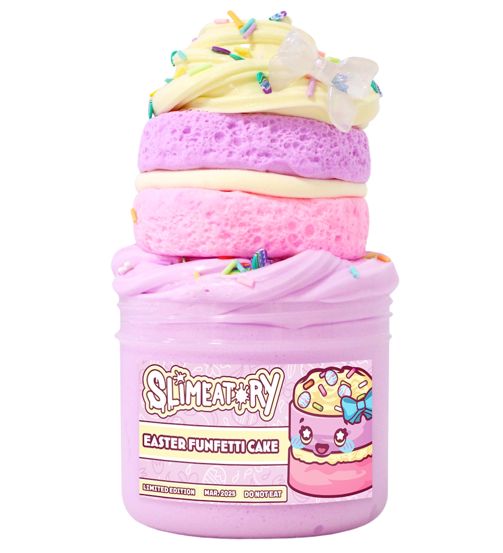 Easter Funfetti Cake 8oz DIY Clay Kit – Slimeatory