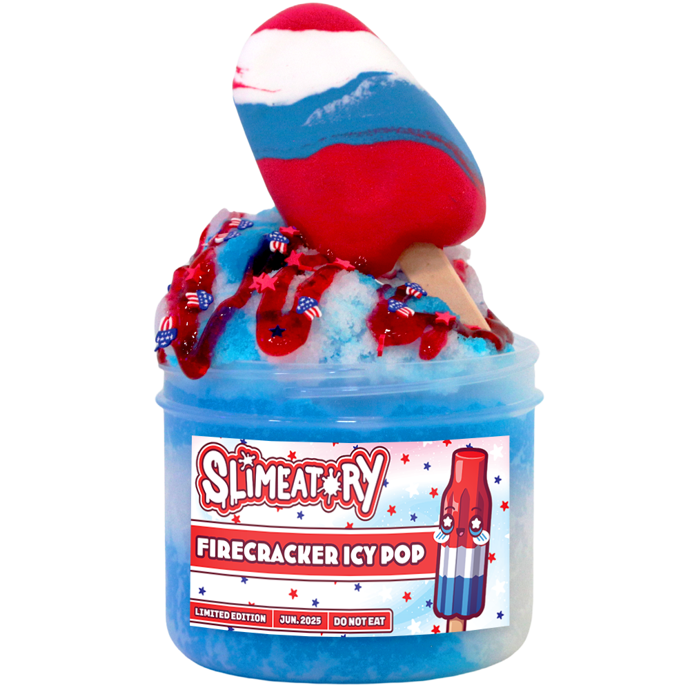 Firecracker Icy Pop 8oz DIY Clay Kit – Slimeatory