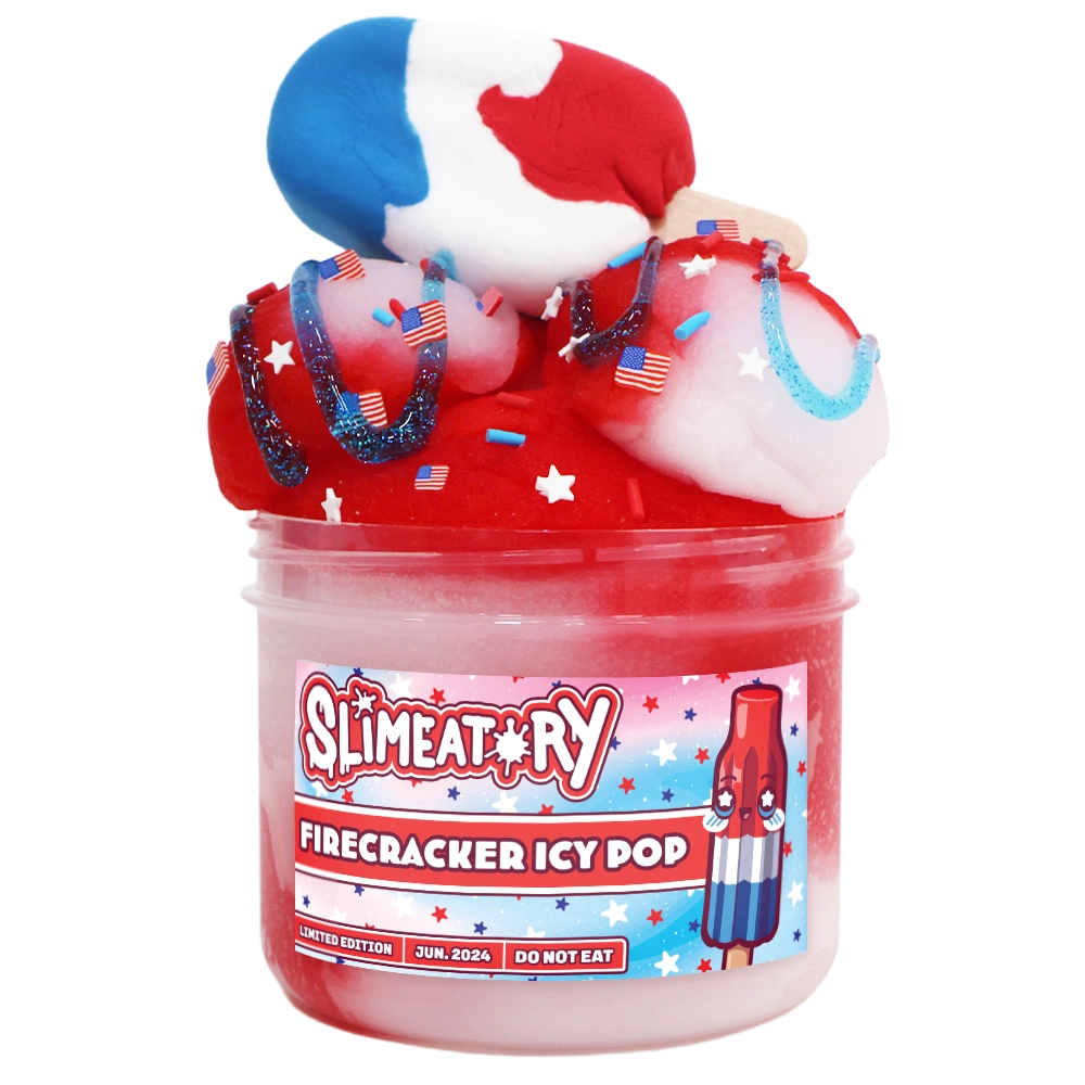 Firecracker Icy Pop 8oz DIY Clay Kit – Slimeatory