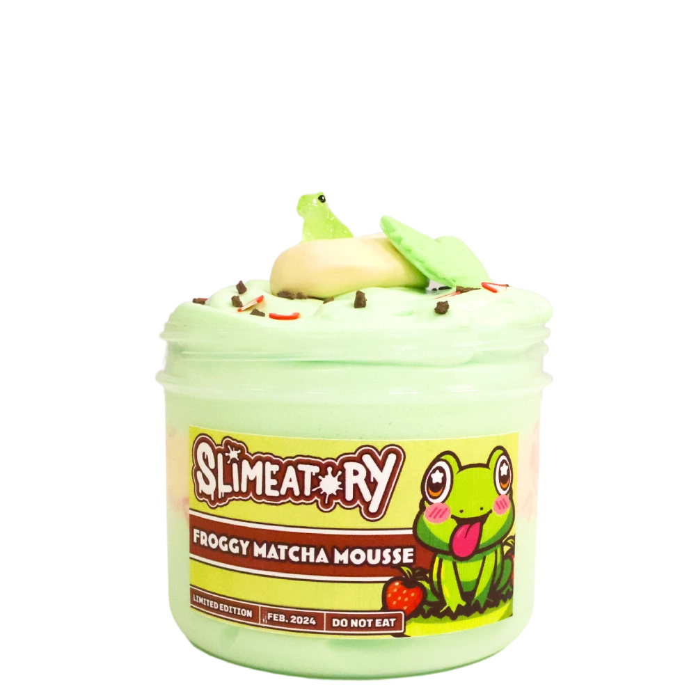 Froggy Matcha Mousse 8oz DIY Clay Kit – Slimeatory