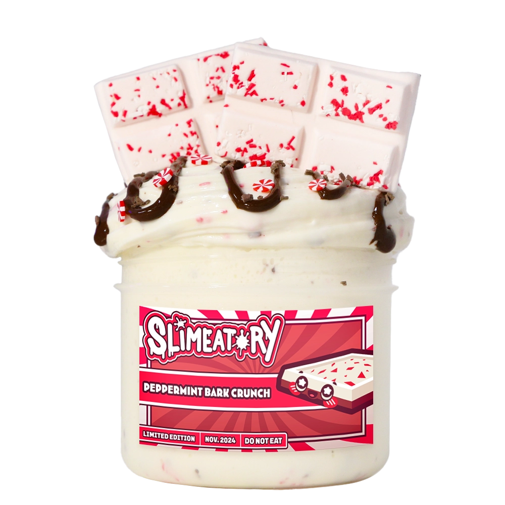 Peppermint Bark Crunch 8oz DIY Clay Kit – Slimeatory