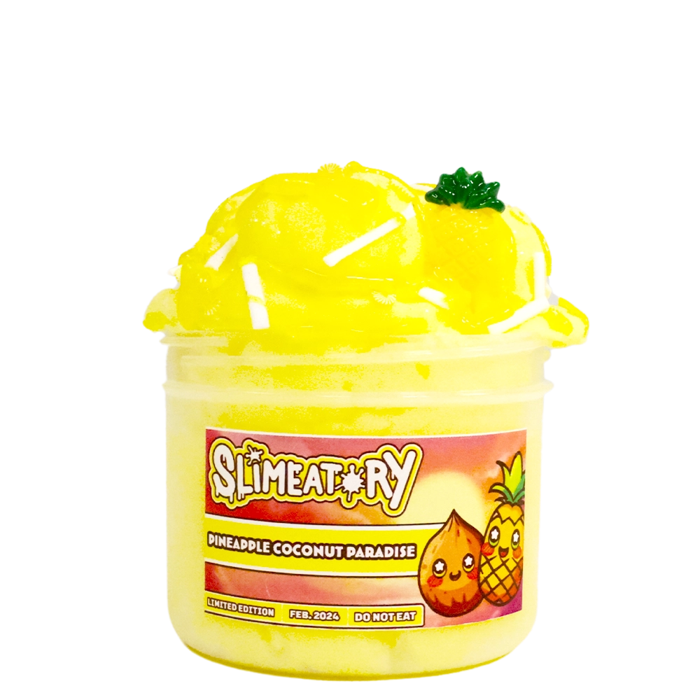 Pineapple Coconut Paradise 8oz DIY Clay Kit – Slimeatory