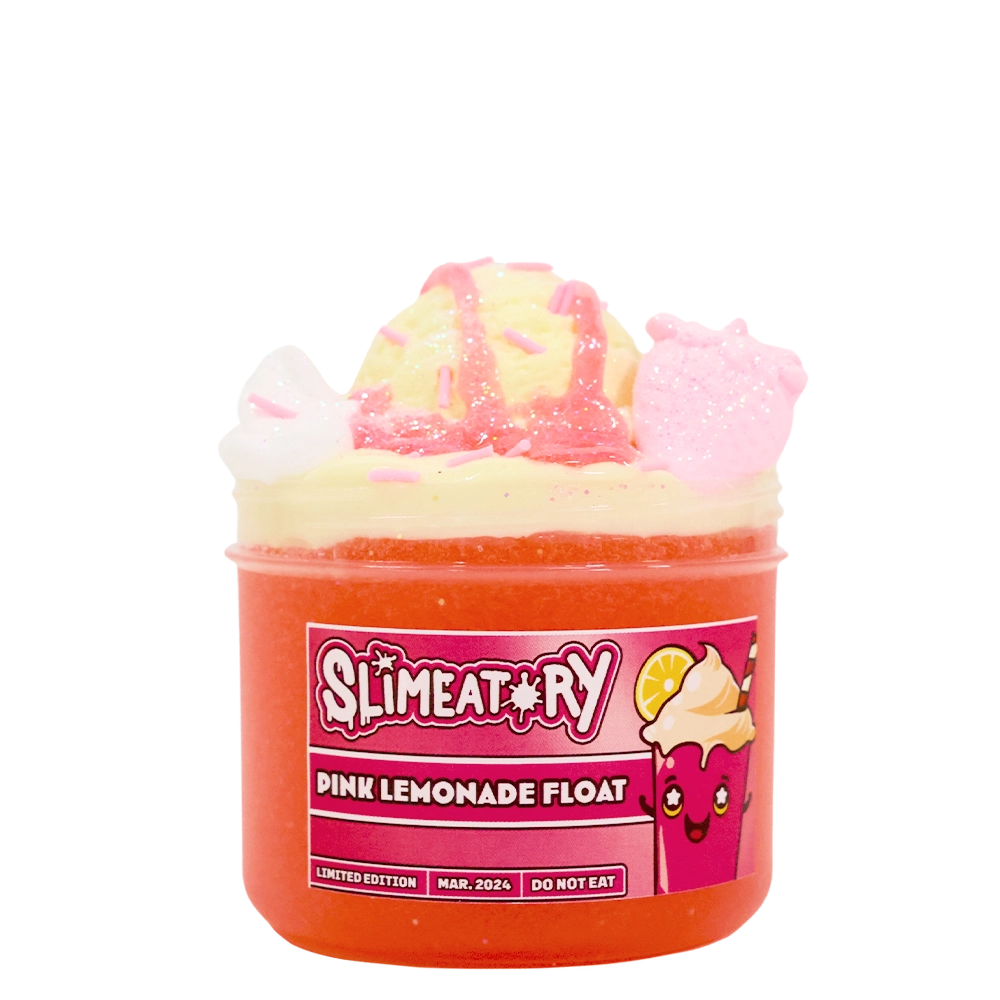 Pink Lemonade Float 8oz + 1oz DIY Clay Kit (2024) – Slimeatory