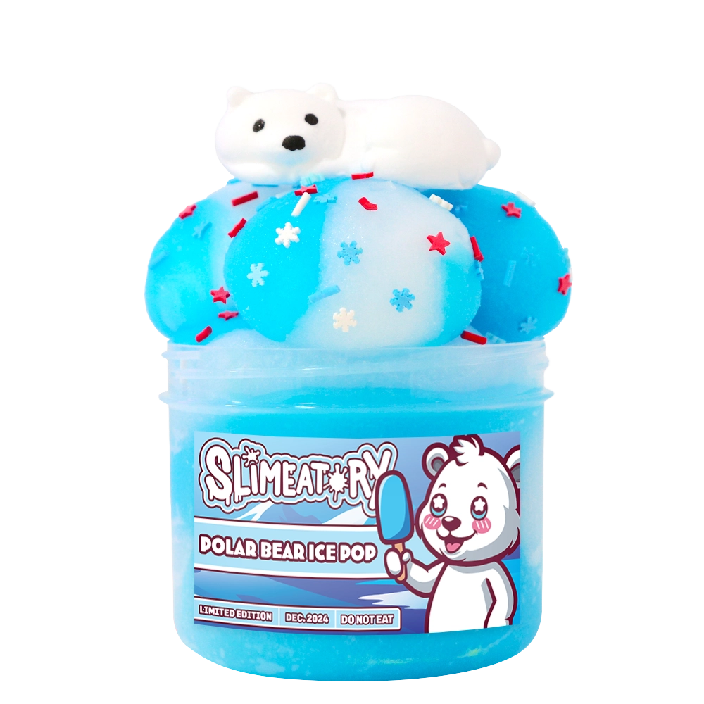 Polar Bear Ice Pop 8oz DIY Clay Kit – Slimeatory