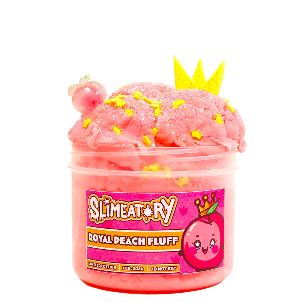 Royal Peach Fluff 8oz DIY Clay Kit – Slimeatory