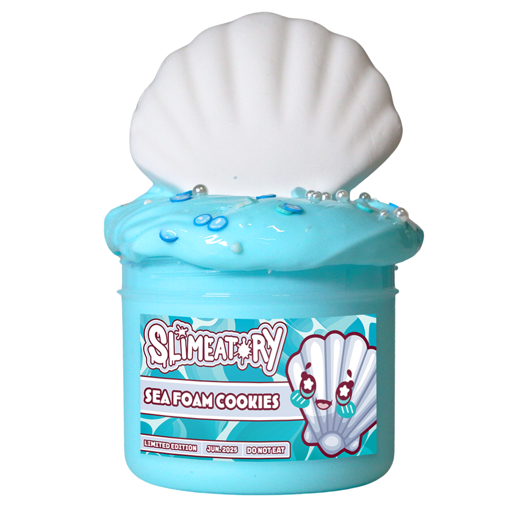 Sea Foam Cookies 8oz DIY Clay Kit – Slimeatory