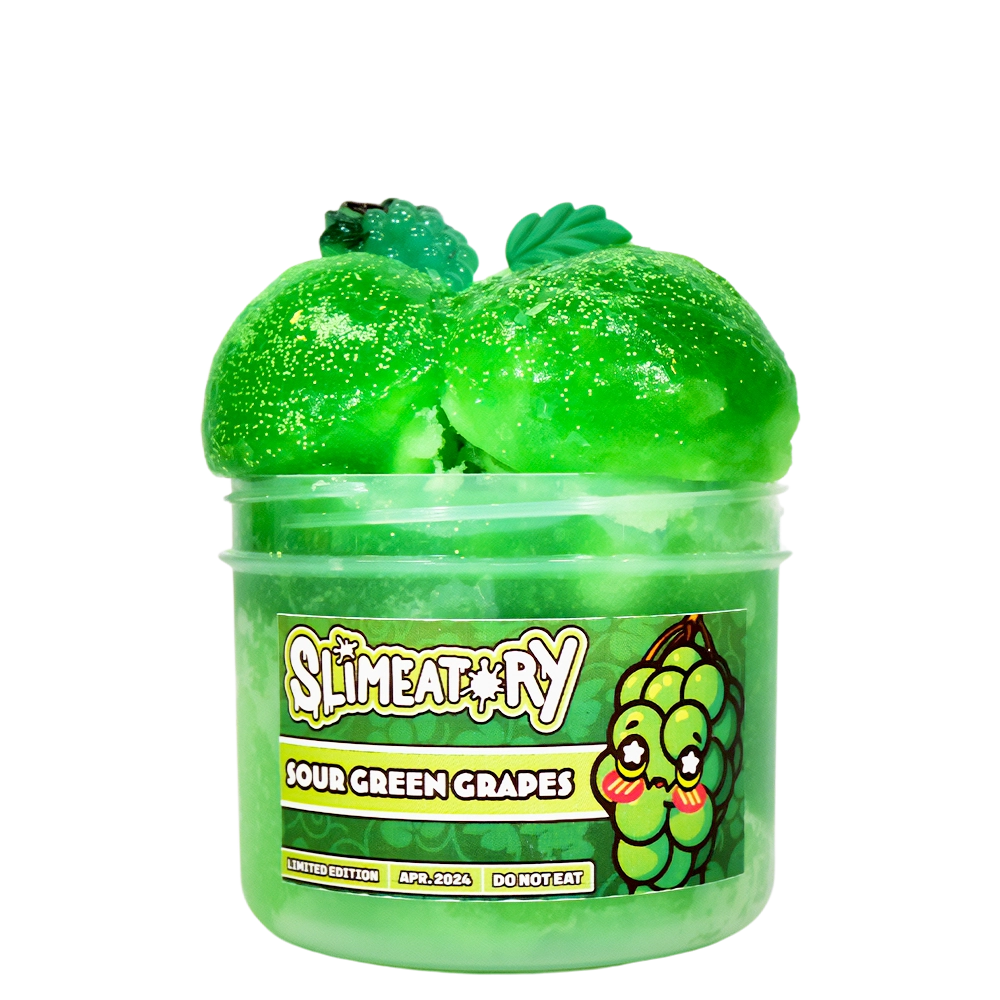 Sour Green Grapes 8oz – Slimeatory