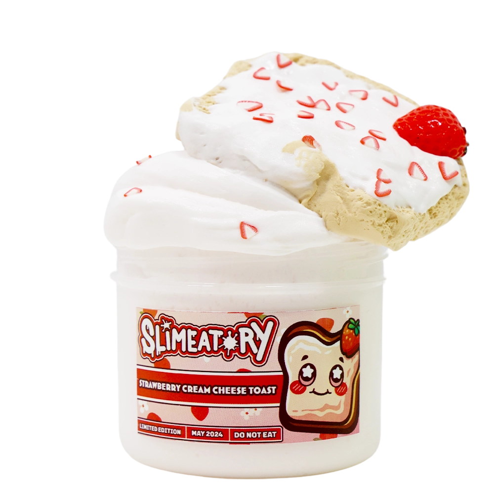 Strawberry Cream Cheese Toast 8oz DIY Clay Kit – Slimeatory