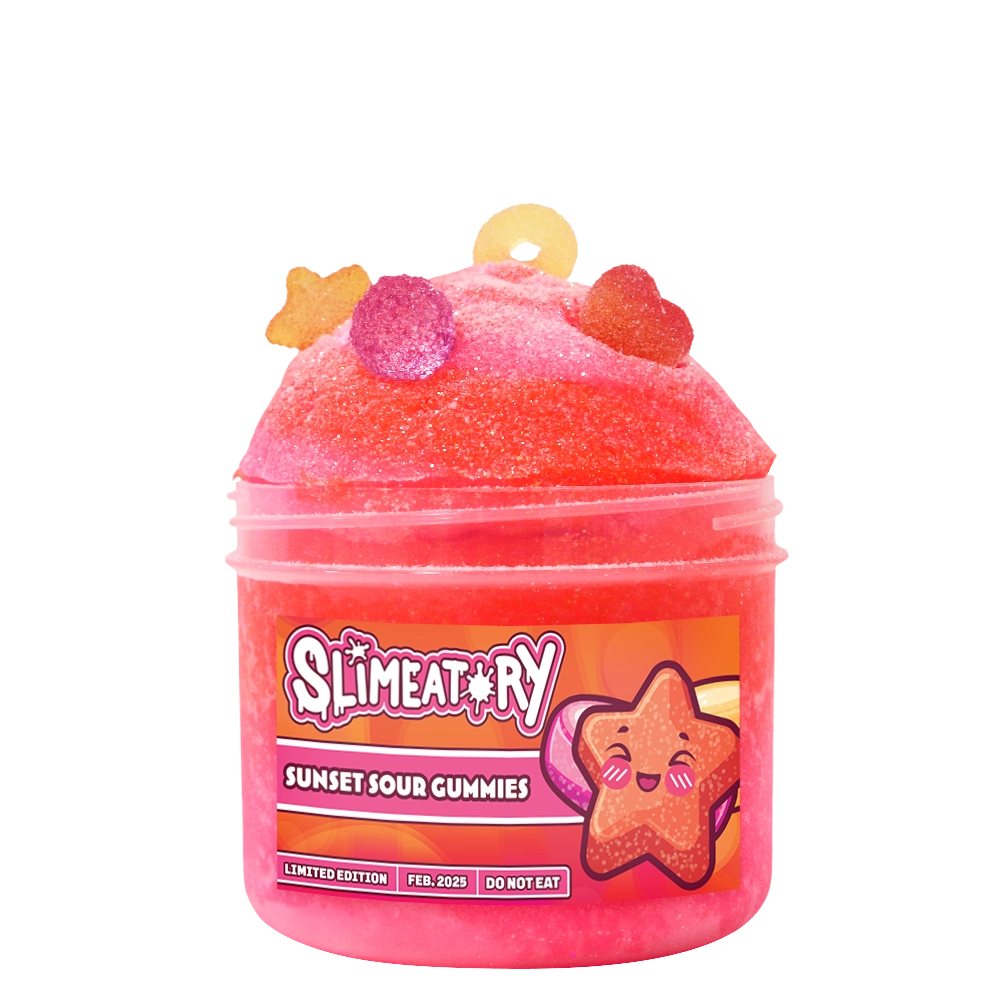 Sunset Sour Gummies 8oz – Slimeatory