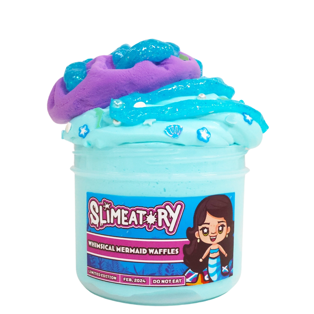 Whimsical Mermaid Waffles 8oz DIY Clay Kit – Slimeatory