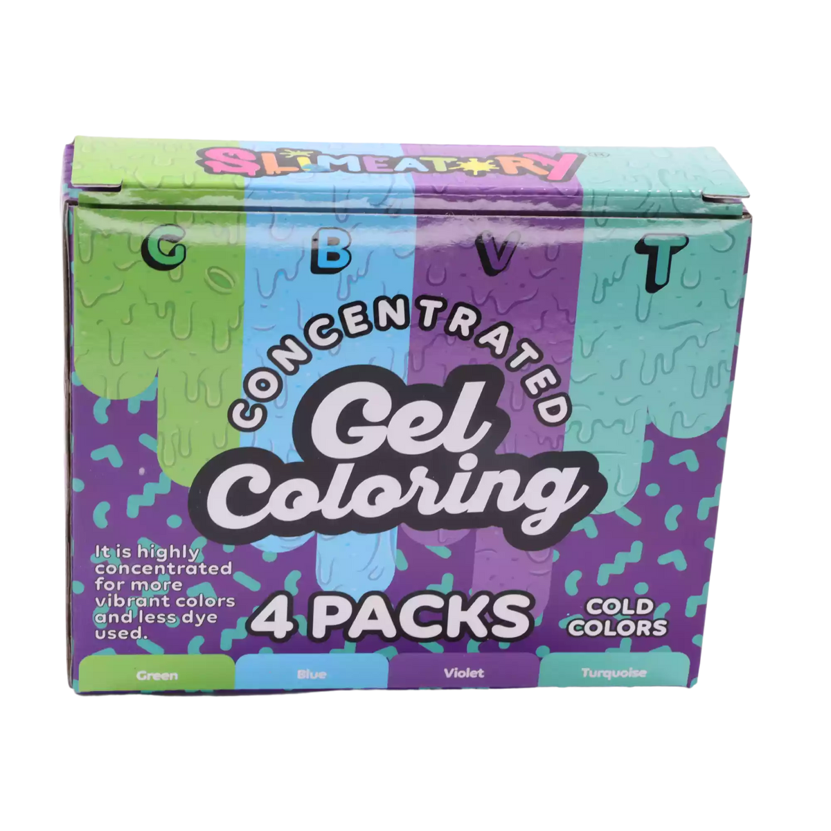 Cold Gel Coloring pack 4 - pack – Slimeatory