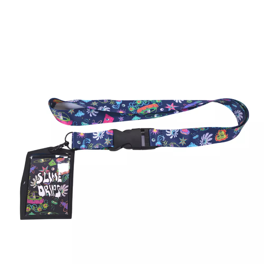 Slime Drips Trip Blue Lanyard – Slimeatory
