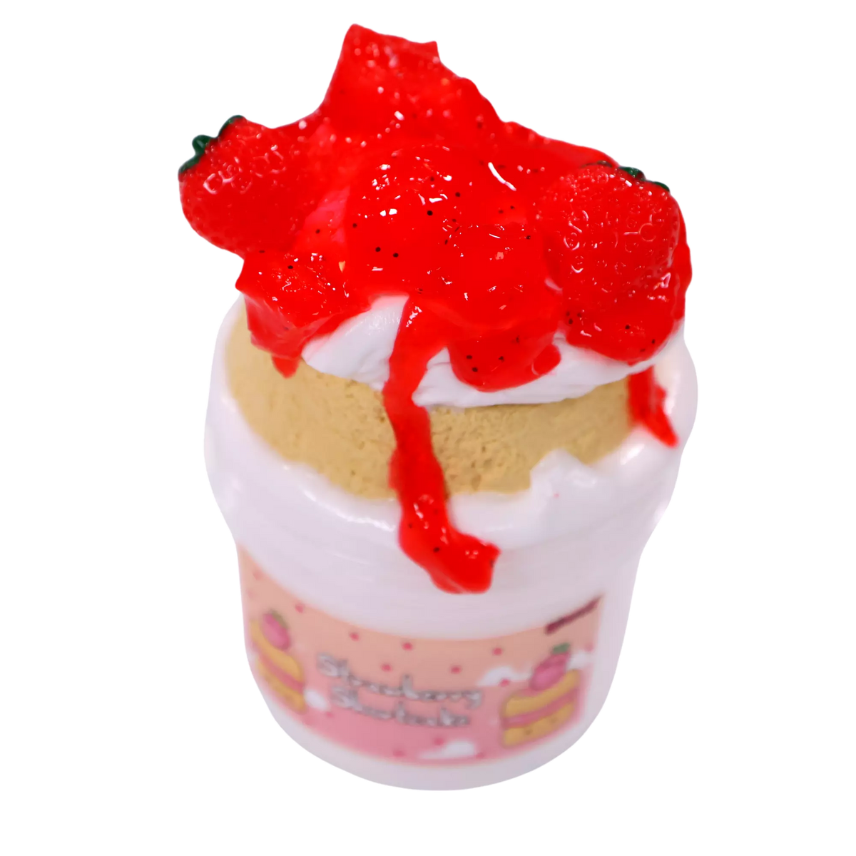 Strawberry Shortcake slime 8oz + 1 oz – Slimeatory