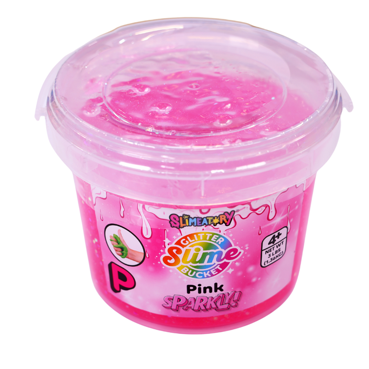 Slimeatory Glitter Slime bucket