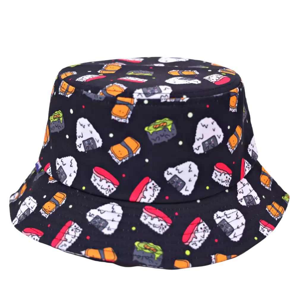 slimeatory black sushi bucket hat – Slimeatory
